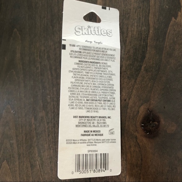 Skittles | Makeup | Skittles Mango Tango Lip Balm | Poshmark